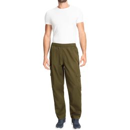 Herren Freizeithose mit Cargo-Taschen khaki, Gr&ouml;&szlig;e 58
