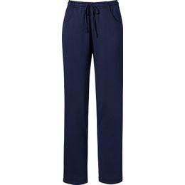 Damen Jerseyhose mit Tunnelzug und Bindeband marine, Gr&ouml;&szlig;e 38