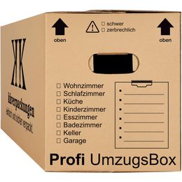 KK VERPACKUNGEN Umzugskarton 636x288x327mm 2-wellig bis 40kg 5 St&uuml;ck