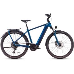 Cube Kathmandu Hybrid EX 800 | Gr. 50 cm | Aluminium E-Trekkingbike Blau