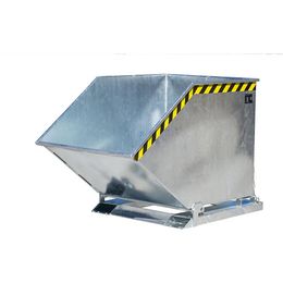 eurokraft pro Sp&auml;ne-Kippmulde, Volumen 800 Liter, feuerverzinkt