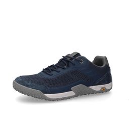 Sneaker Camel Active, Herren, Gr. 46, navy, Leder, Textil, Schuhe Sneaker, Freizeitschuh, Halbschuh, Schn&uuml;rschuh im Materialmix