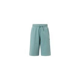 Bermudas Champion "ICONS Terry Bermuda with Big Logo", Kinder, Gr. XL (164/170), N-Gr, stnb, Obermaterial: 73% Baumwolle, 27% Polyester, Hosen Bermudas, weiches Material, mit Eingrifftaschen, mit Tunnelzug, f&uuml;r Kinder