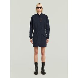 G-Star Raw Bodykleid G-STAR "Bomberkleid", Damen, Gr. L, Normalgr&ouml;&szlig;en, salute, Obermaterial: 65% Baumwolle, 31% Polyimid, 4% Elasthan, Kleider