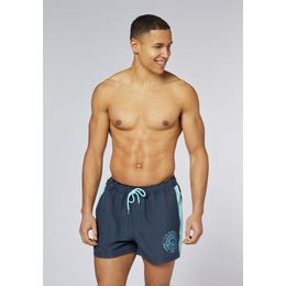 Badeshorts Chiemsee, Herren, Gr. L (52/54), total eclipse, 100% Polyester, Badehosen Badeshorts