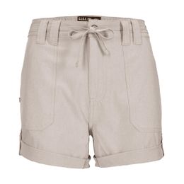 G.I.G.A. by Killtec Shorts "GS 37 WMN SHRTS", Damen, Gr. 40, Normalgr&ouml;&szlig;en, hellbeige, Obermaterial: 92% Polyester, 8% Elasthan, G.I.G.A. DX BY KILLTEC, Hosen Shorts, Damen Shorts, 4-Wege-Stretch, elastischer Bund, krempelbar