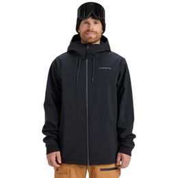 Snowboardjacke Quiksilver "Live For The Dream", Herren, Gr. L, schwarz, Obermaterial: 63% Microfaser, 37% Microfaser;, Jacken Snowboardjacke