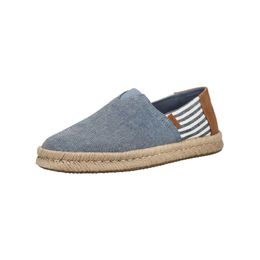 Toms Shoes Slipper TOMS "TOMS Halbschuhe Textil", Herren, Gr. 42,5, navy, Textil, Schuhe Slipper