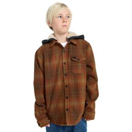 Funktionsshirt Billabong "Furnace Bonded", Jungen, Gr. XL, schwarz cedar, Obermaterial: 50% Walkfrottier, 50% recyceltem Microfaser;, Shirts Funktionsshirt