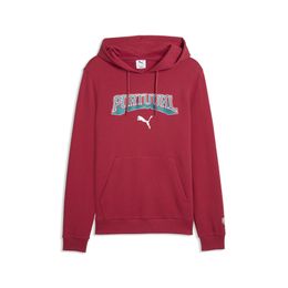 Hoodie Puma "Portugal ftblCulture Hoodie Herren", Herren, Gr. L, club rot wei&szlig;, Obermaterial: 32% Polyester, 68% Baumwolle. Kapuzenfutter: 100% Baumwolle. Rippe: 97% Baumwolle, 3% Elasthan, normal, Sweatshirts Hoodie