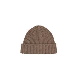 Marc O'Polo Beanie MARC O'POLO "aus Bio-Baumwoll-Mix", Herren, pavestone, Obermaterial: 94% Baumwolle, 6% Polyester, unifarben, M&uuml;tzen Beanie
