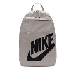 Rucksack Nike Sportswear "Nike Elemental Backpack (21L)", college grau, college grau, schwarz, Rucks&auml;cke, Web, Obermaterial: 100% Polyester, Rucksack, f&uuml;r Arbeit, Training oder Schule, mit gro&szlig;em Rei&szlig;verschlussfach