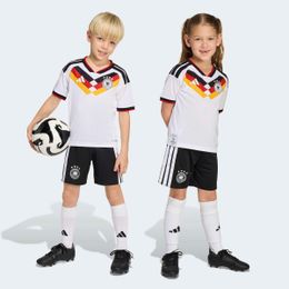 Trainingsanzug adidas Performance "DEUTSCHLAND 26 KIDS HEIMAUSR&Uuml;STUNG", Jungen, Gr. 104, wei&szlig;, Obermaterial: 100% Polyester, Sportanz&uuml;ge Trainingsanzug