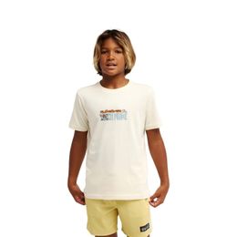 T-Shirt Quiksilver "One Piece Pirates Island", Jungen, Gr. 10, bone wei&szlig;, Obermaterial: 100% Walkfrottier;, Shirts T-Shirt