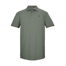 G.I.G.A. by Killtec Poloshirt "GS 53 MN PLSHRT", Herren, Gr. L, dunkelgr&uuml;n, Obermaterial: 100% Baumwolle;Obermaterial 2: 95% Baumwolle, 5% Elasthan, G.I.G.A. DX BY KILLTEC, ohne Ausschnitt, Shirts, Herren Polo-Shirt, 100% Baumwolle, Carbon Finish, weich.