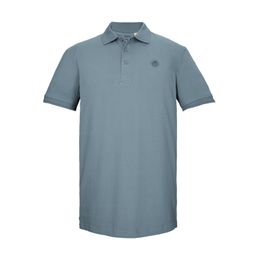 G.I.G.A. by Killtec Poloshirt "GS 53 MN PLSHRT", Herren, Gr. L, graublau, Obermaterial: 100% Baumwolle;Obermaterial 2: 95% Baumwolle, 5% Elasthan, G.I.G.A. DX BY KILLTEC, ohne Ausschnitt, Shirts, Herren Polo-Shirt, 100% Baumwolle, Carbon Finish, weich.