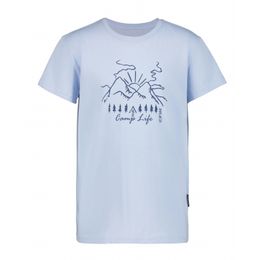 T-Shirt Icepeak "LEADVILLE JR", M&auml;dchen, Gr. 152, light blau, Obermaterial: 100% Baumwolle, Shirts T-Shirt, f&uuml;r Kinder und Jugendliche, sportlicher Stil