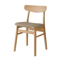 Esszimmerstuhl HAMMEL FURNITURE "Mosb&oslash;l, Stuhl, Massivholz mit gepolstertem Sitz &ndash; robust & komfortabel", , eiche ge&ouml;lt, eiche ge&ouml;lt, beige, B:48cm H:79cm T:46cm, Massivholz, Stoff, St&uuml;hle, Esszimmerstuhl, Massivholz, gepolsterte Sitzfl&auml;che, versch. Farbvarianten