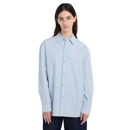 Langarmshirt Element "Classicfriend", Damen, Gr. L, classic stripes blau, Obermaterial: 100% Walkfrottier;, Shirts Langarmshirt