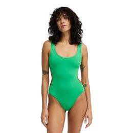 Badeanzug Billabong "Sol Searcher Alyssa One-Piece", Damen, Gr. L, summer gr&uuml;n, Obermaterial: 86% Recycled Polyamid, 14% Elasthan;, Badeanz&uuml;ge Badeanzug