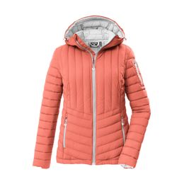 Steppjacke Killtec "KOS 75 WMN QLTD JCKT", Damen, Gr. 40, coral, Obermaterial: 100% Polyamid;Futter: 100% Polyamid;F&uuml;llung: 100% Polyester, Jacken Steppjacke, Leicht, atmungsaktiv, winddicht, wasserabweisend, packbar