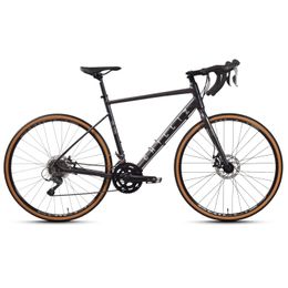 Gravelbike CHILLIZ "GL.05" Gr. 54, grau, grau, Fahrr&auml;der, 54cm, 28 Zoll (71,12cm) hinten: 28 Zoll (71,12cm)