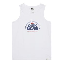 Muskelshirt Quiksilver "Fundamental Ride", Jungen, Gr. 14, wei&szlig;, Obermaterial: 70% Baumwolle, 30% Baumwolle., Shirts