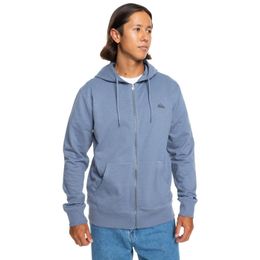 Hoodie Quiksilver "Basic Zip", Herren, Gr. L, flint stone, Obermaterial: 60% Walkfrottier, 40% Microfaser;, Sweatshirts Hoodie