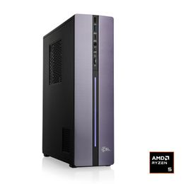CSL PC "Gemini Slim V24703", schwarz, Microsoft Windows 11 Home (64 Bit), 16 GB RAM 1.000 GB SSD, Desktop-PCs, PC