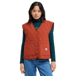Steppjacke Quiksilver "Kalong", Damen, Gr. L, henna, Obermaterial: 100% Polyamid;, Jacken Steppjacke