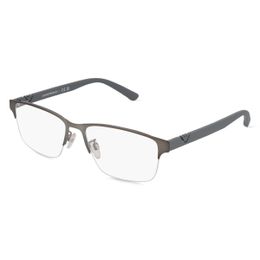 Emporio Armani EA1138 Brille Herren | Fassung: Halbrand, Quadratisch, Silber