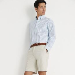 LANDS' END Chino-Shorts mit Komfortbund, Herren,  Beige, Baumwolle, by Lands' End