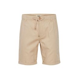 Shorts Blend "Shorts BHLenno", Herren, Gr. XL, N-Gr, beige (chalk stone), Obermaterial: 55% Baumwolle CO. 45% Leinen LI., Hosen Shorts