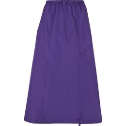 Sommerrock Urban Classics "Urban Classics Damen Ladies Ripstop Parachute Midi Skirt", Damen, Gr. S, realviolet, 100% Polyester, unifarben, normal, R&ouml;cke
