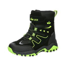 Winterboots Lico "Winterboot Raseborg VS", Kinder, Gr. 26, schwarz, Synthetik, Schuhe Winterboots