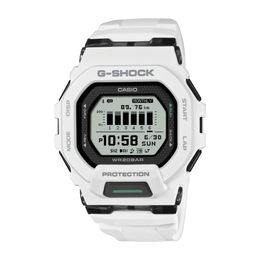 Smartwatch Casio G-SHOCK "GBD-200-1ER", wei&szlig;schwarz, wei&szlig;, Smartwatches, Smartwatch, Quarzuhr, Armbanduhr, Herrenuhr, Training Planner, Training Log