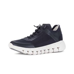 Sneaker Gabor "Sneaker low", Herren, Gr. 35, blau, Schuhe Sneaker