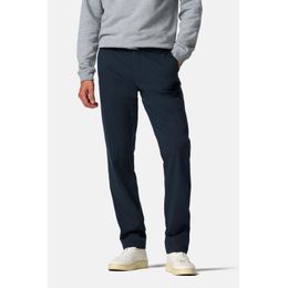 Chinos MEYER "Bonn 1-8079", Herren, Gr. 24, Normalgr&ouml;&szlig;en, blau (marine), 55% Baumwolle, 42% Polyester, 3% Elasthan, unifarben, regular fit lang, Hosen, aus Bio-Baumwolle