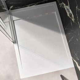 HSK Marble-Polymer Reta Rechteck-Duschwanne, 5245150-9016,