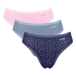 Sloggi GO Crush High leg C3P Damen Slip