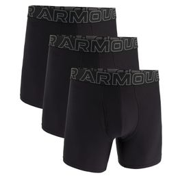 Under Armour UA PERFORMANCE TECH - SOLID 6 IN 3PK Herren Boxershort
