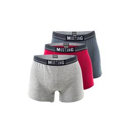 Mustang Retroshorts True Denim 3er Pack Herren Boxershort