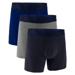 Under Armour UA PERFORMANCE COTTON - SOLID 6 IN 3PK Herren Boxershort