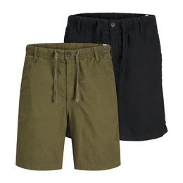 Jack & Jones JPSTJAIDEN CAMPAIGN HYBRID BONDI 2PK Herren Bermuda-Shorts