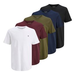 Jack & Jones JPRBLABRODY TEE CREW NECK 5PK Herren T-Shirt