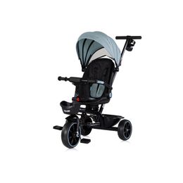 Chipolino Tricycle Max Sport 2 in 1, Dreirad, Becherhalter, Sitz umkehrbar, Korb hellblau