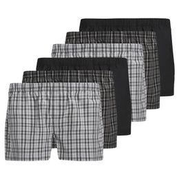 Jack & Jones JACMILANO WOVEN BOXERS 6 PACK Herren Web-Boxershorts