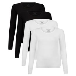 Bamboo basics LARA Damen Longsleeve