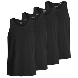 Jack & Jones JACBASIC TANKTOP 4PK Herren Unterhemd