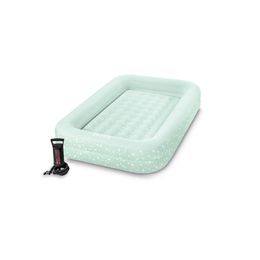 Intex 66810NP - Kinder-Reisebett - mit Handpumpe (71x132x10cm) Luftbett Reisebett Kinderbett